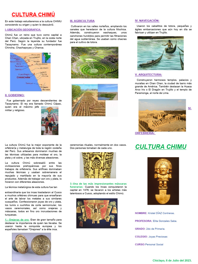 Cultura Chimú | PDF