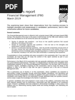 SD24 AFM Examiner's Report | PDF | Free Cash Flow | Option (Finance)