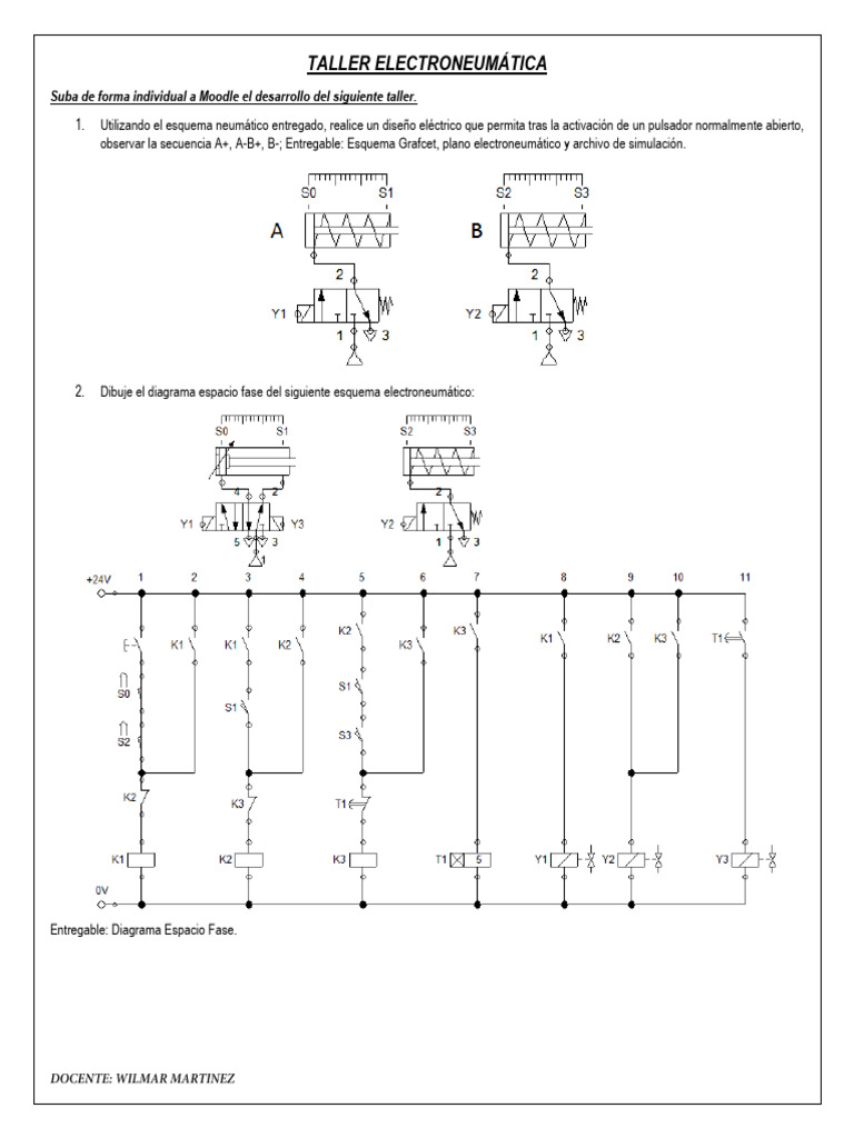 Taller de Electroneumatica | PDF
