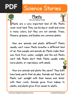 Activity Sheet Where Do Plants Live | PDF | Plants | Habitat