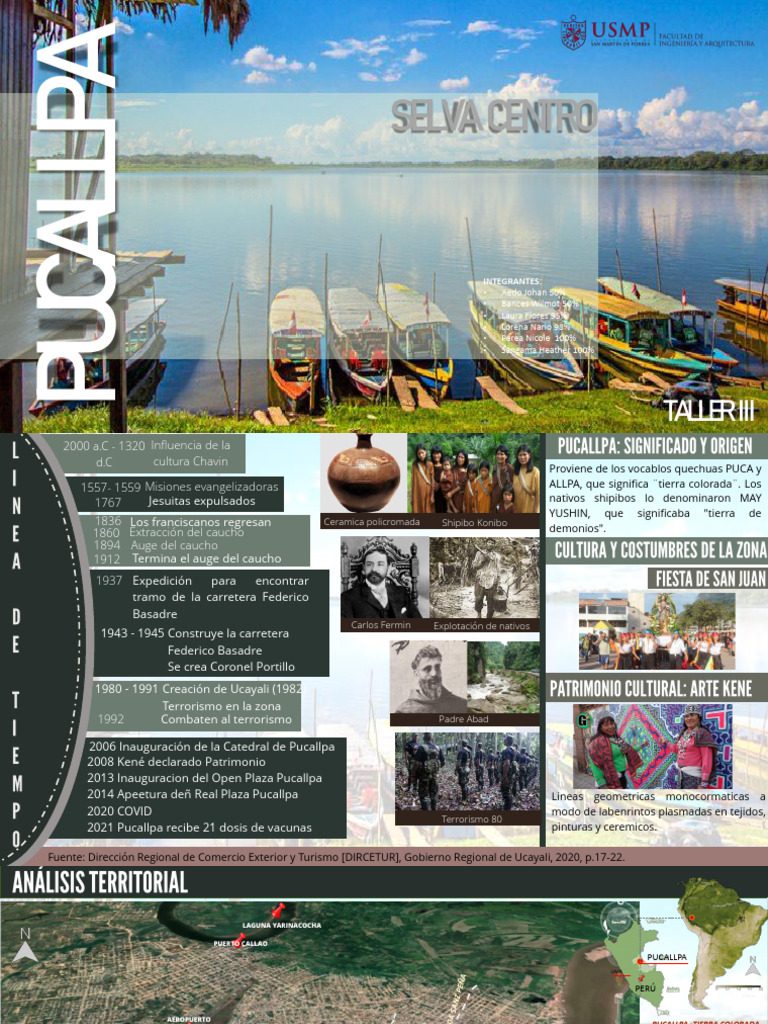 Pucallpa: Historia y Características | PDF | Ciencias de la Tierra