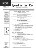 Track and Field Drills | PDF | Running | Track And Field