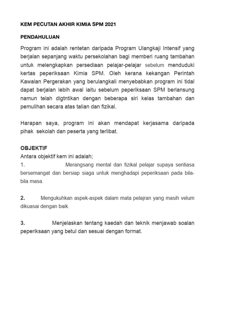 Kem Kimia | PDF | Kesehatan Holistik