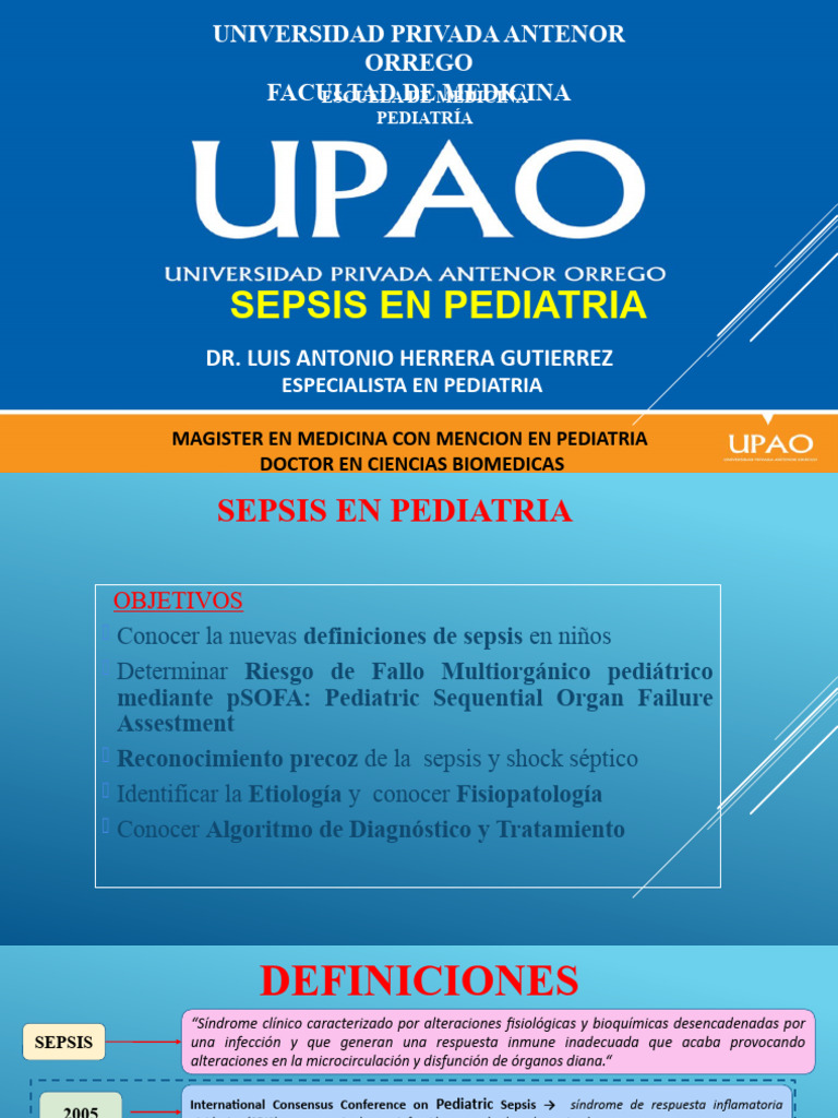 Sepsis Pediatrica 2023 | PDF | Septicemia | Microbiología
