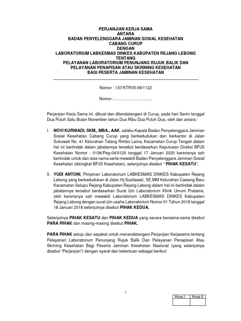 A. Labkes Dikes Lab Prb-Skrining Kesehatan 2023 | PDF