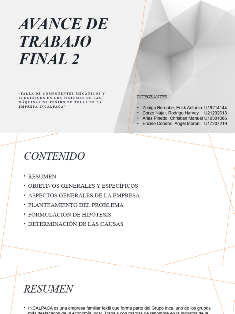 Avance de Trabajo Final 2 | PDF | Business | Economias