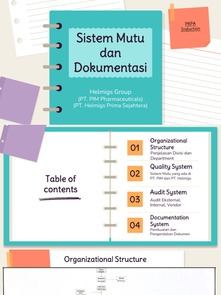 Sistem Mutu Dan Dokumentasi - Helmigs Group | PDF