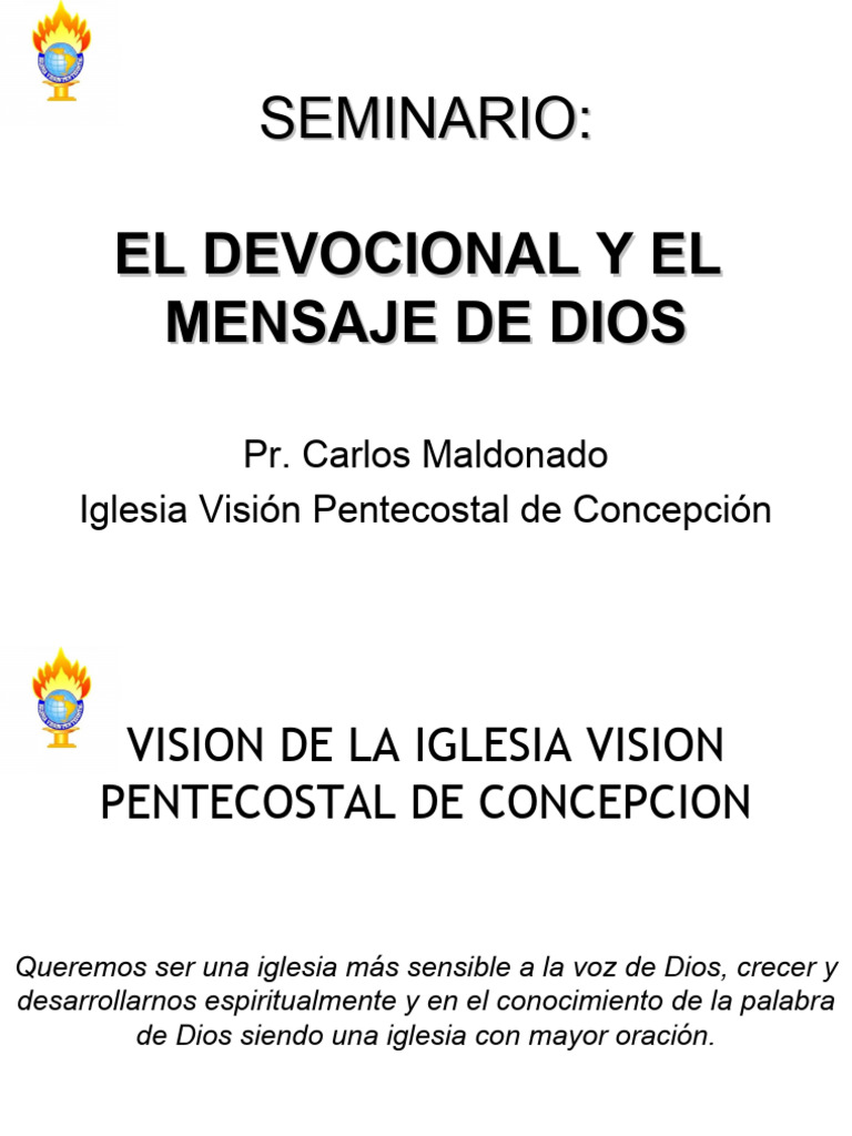 Devocional y Mensaje de Dios | PDF | Dios | Oración