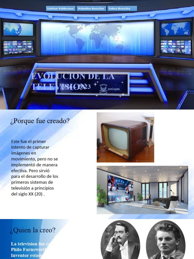 Evolucion De La Tv Pdf