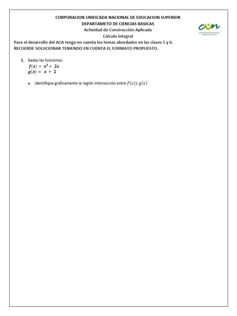 Aca 3 Calculo Integral | PDF