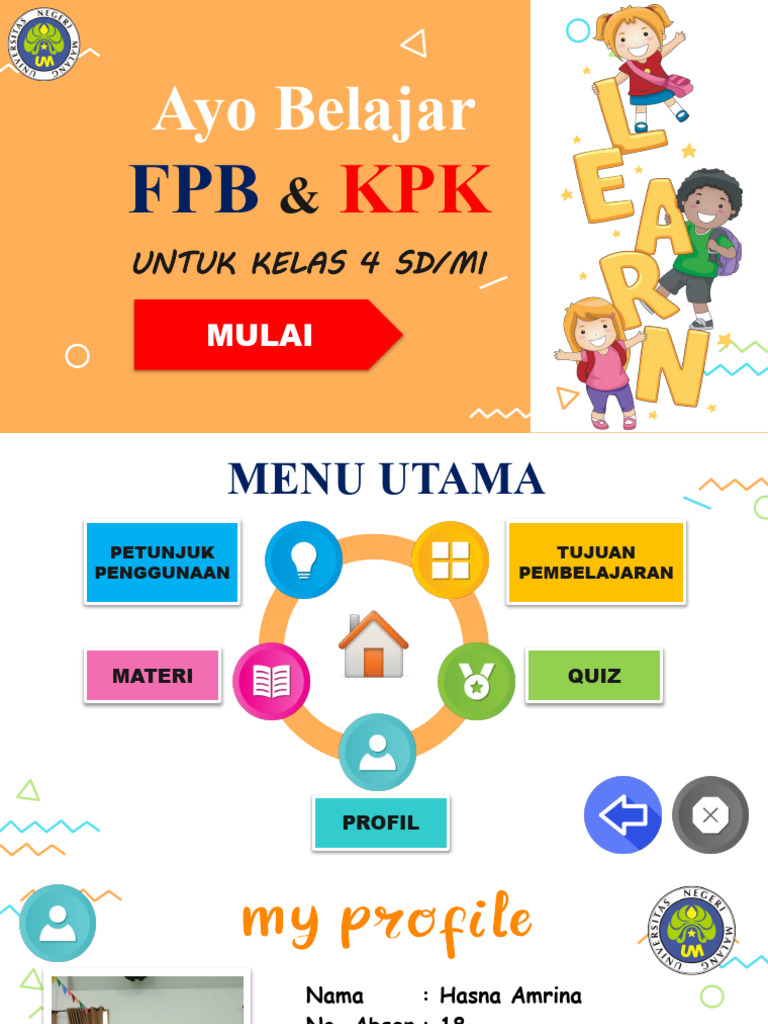 Interaktif FPB KPK (Hasna Amrina-F7-18) | PDF