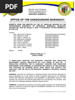 BDRRM Fund Utilization Form | PDF