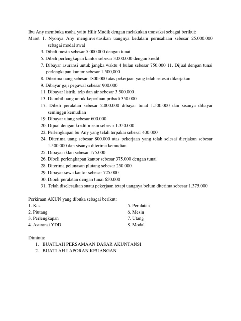 Contoh Soal Pda Kelas Xi | PDF