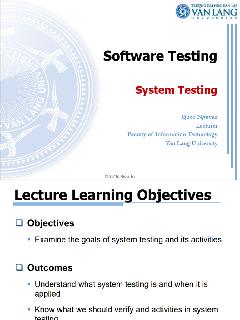 System Testing Overview and Practices | PDF