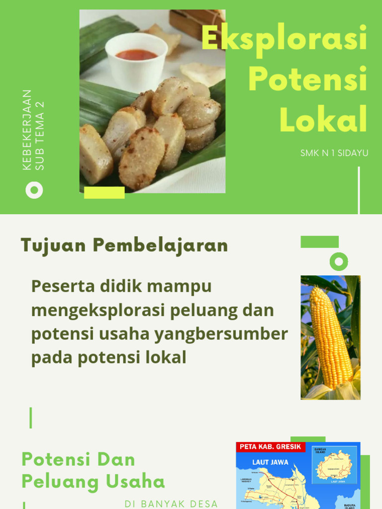 Eksplorasi Potensi Lokal | PDF