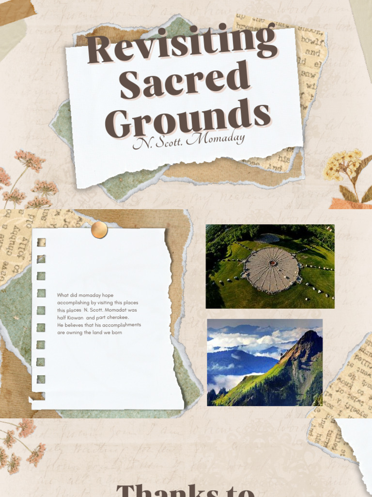Momaday's Connection to Sacred Grounds | PDF | Home & Garden