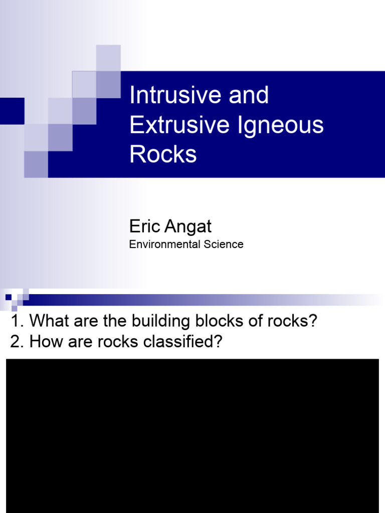 Intrusive and Extrusive Igneous Rocks NB | PDF | Igneous Rock | Magma