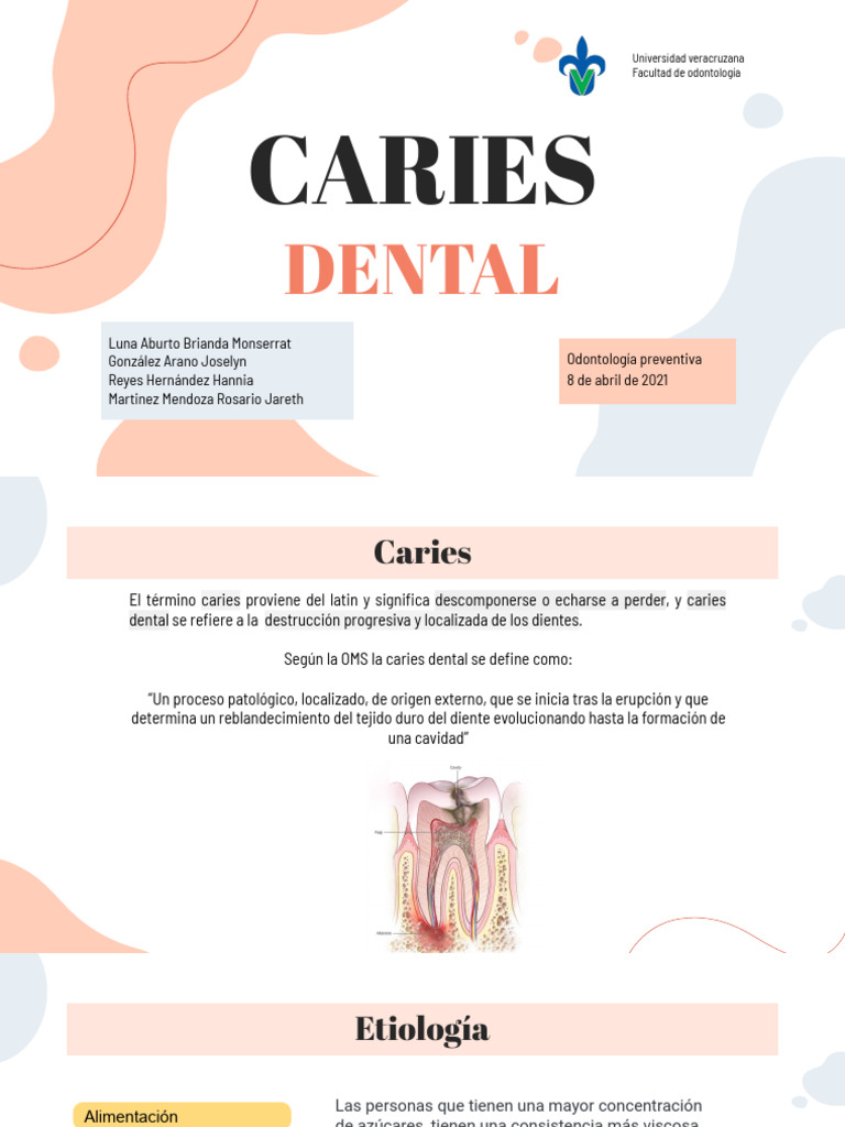 2 Caries Dental | PDF | Diente | Odontología