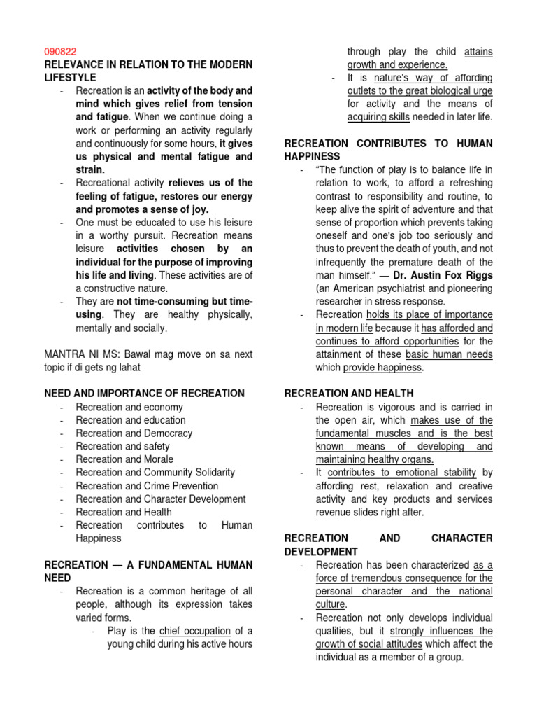 Recreation and Leisure Management - Tourism (Philippines) | PDF | Brand ...