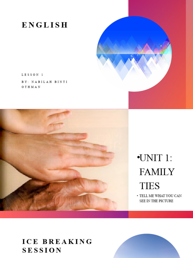 Lesson 1 Ice Breaking | PDF