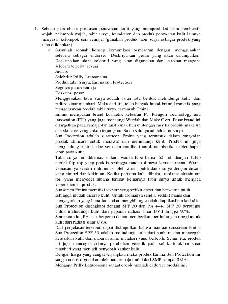 TMK 3 EKMA 4567 Perilaku Konsumen | PDF