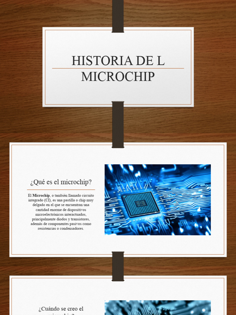 Presentacion Historia de L Microchip | PDF