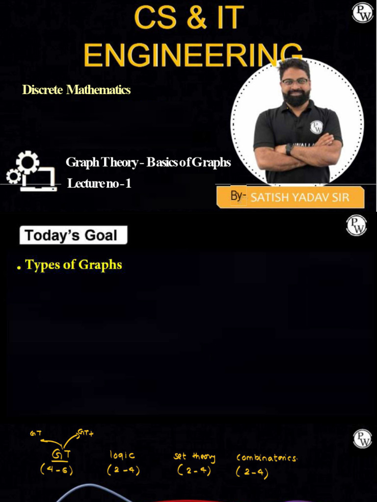 Graph Theory - Basics of Graphs (Lec 01) - Class Notes | PDF Graph Theory - Basics of Graphs (Lec 01) - Class Notes | PDF