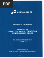 00 Pedoman MSTK Pertamina Gas Rev.1 2017 | PDF