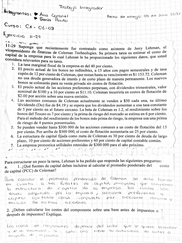 Ejercicio 11 29 Pdf