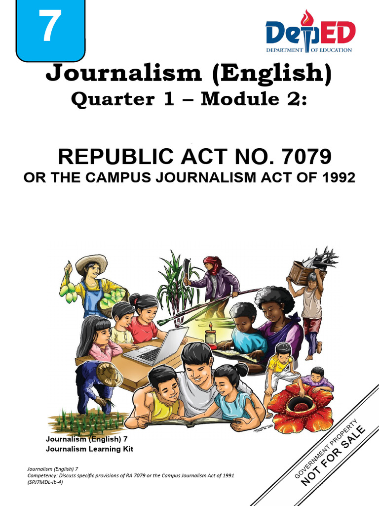 SPJ G7W1C2 | PDF | Journalism | Learning