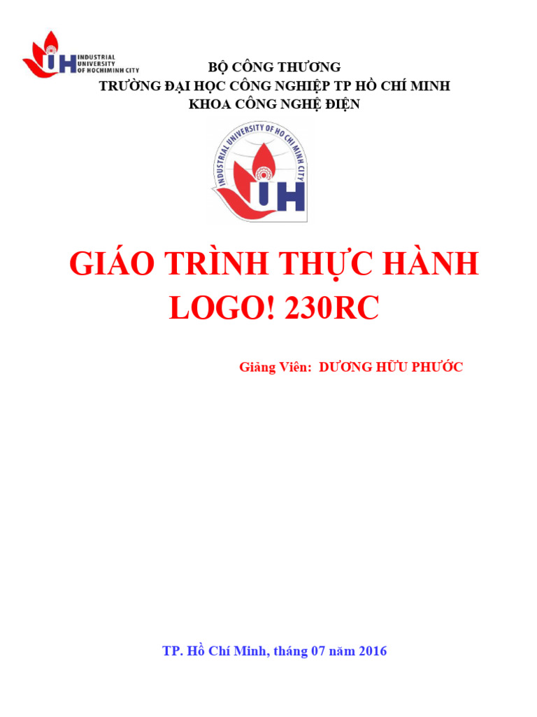 He Thong Bai Tap Thuc Hanh Logo! 230rc - Thang 7 Nam 016 | PDF