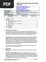 General SWP Template | PDF | Risk Assessment | Safety