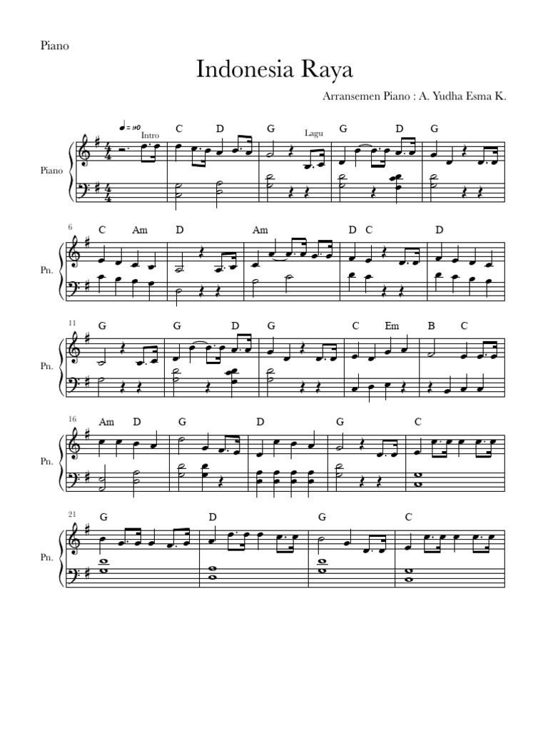 Indonesia Raya | PDF