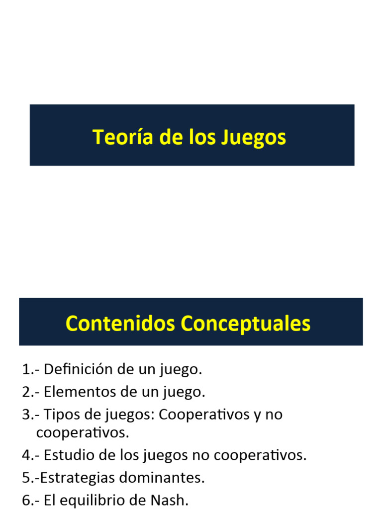 Teoria de Los Juegos | PDF | Teoría de juego | Oligopolio