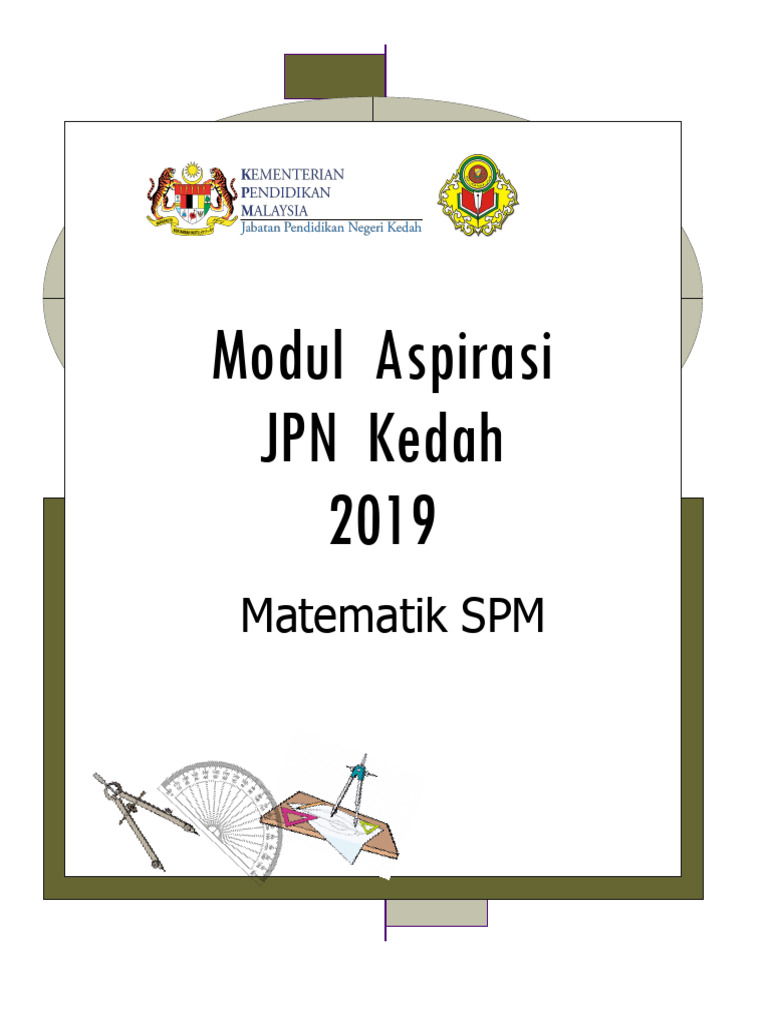 Modul JPN Math Kulit 2019 | PDF
