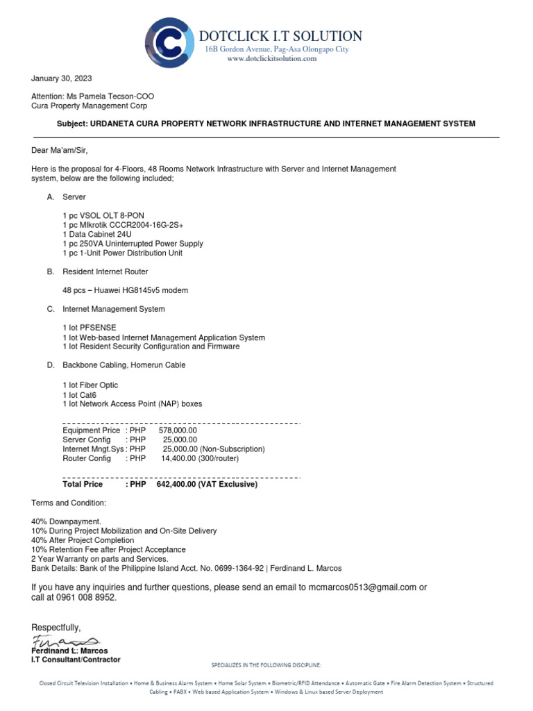 Ur Dan Eta Network Infra | PDF | Computer Network | Internet