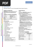 Bentone SD2 | PDF | Paint | Rheology