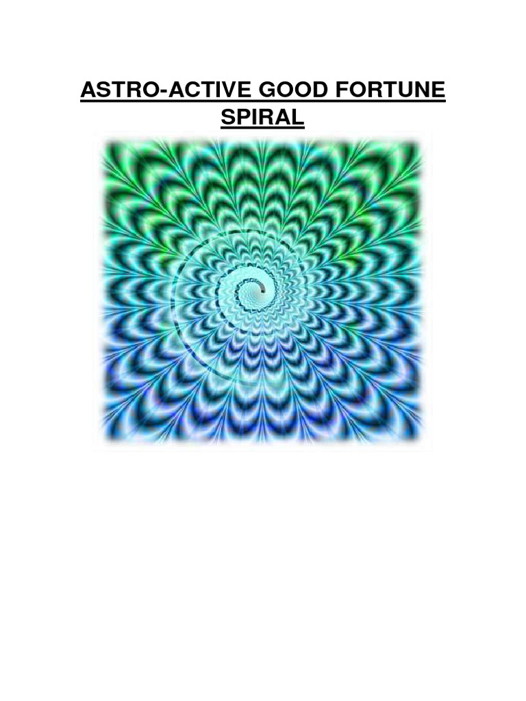 Astro-Active Good Fortune Spiral | PDF