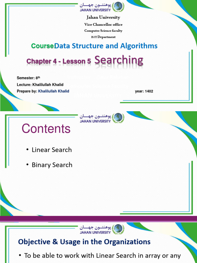 Lesson 05 | PDF | Computer Science | Algorithms And Data Structures