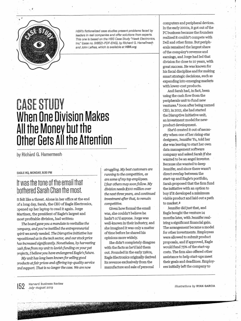 Case - One Division Makes | PDF