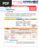 Sesión de Aprendizaje Escuchamos Un Cuento | PDF | Aprendizaje | Evaluación