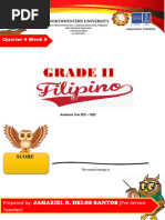 Summative Test No. 3 in Grade 2 Quarter 4 With Tos | PDF