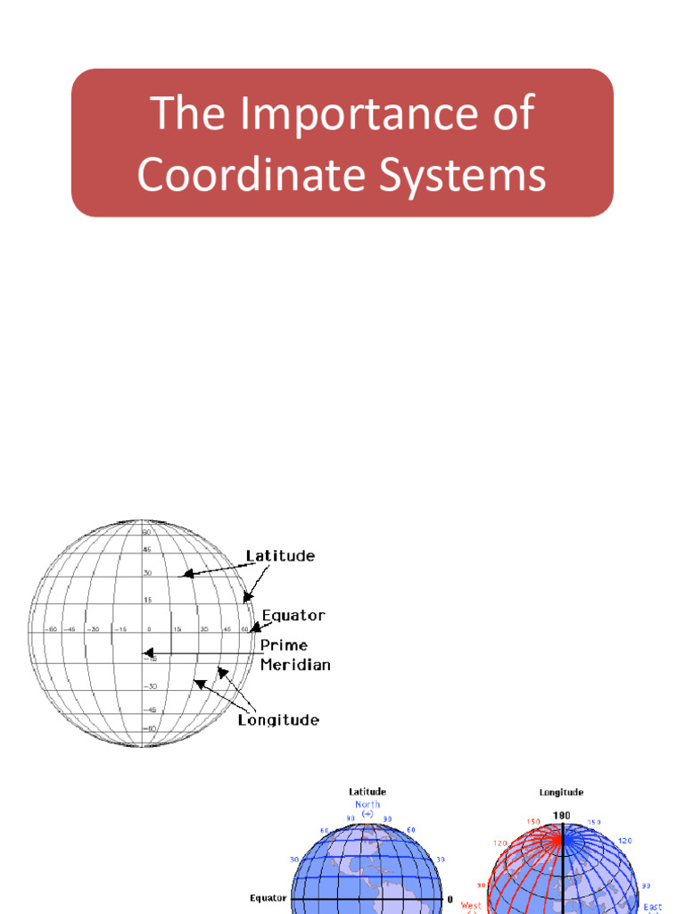 Understanding Coordinate Systems | PDF | Latitude | Coordinate System