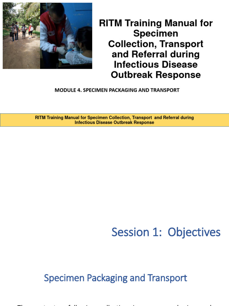 Specimen Packaging for Infectious Transport | PDF | Dangerous Goods ...