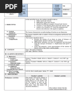 Lesson Plan - Grade 8 Forces and Motion | PDF | Force | Learning