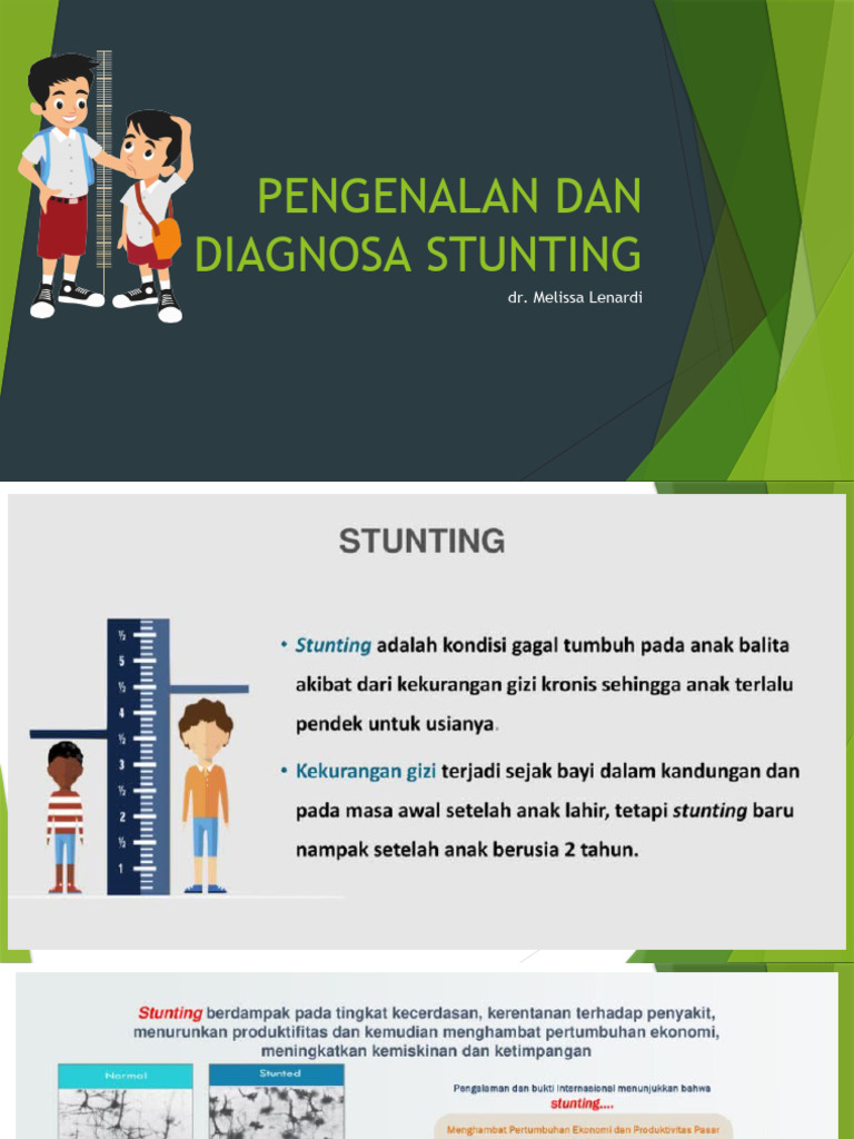 Pengenalan Dan Diagnosa Stunting | PDF