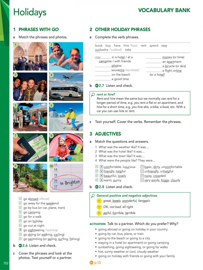 English File - Pre Intermediate - SB-153-154 | PDF