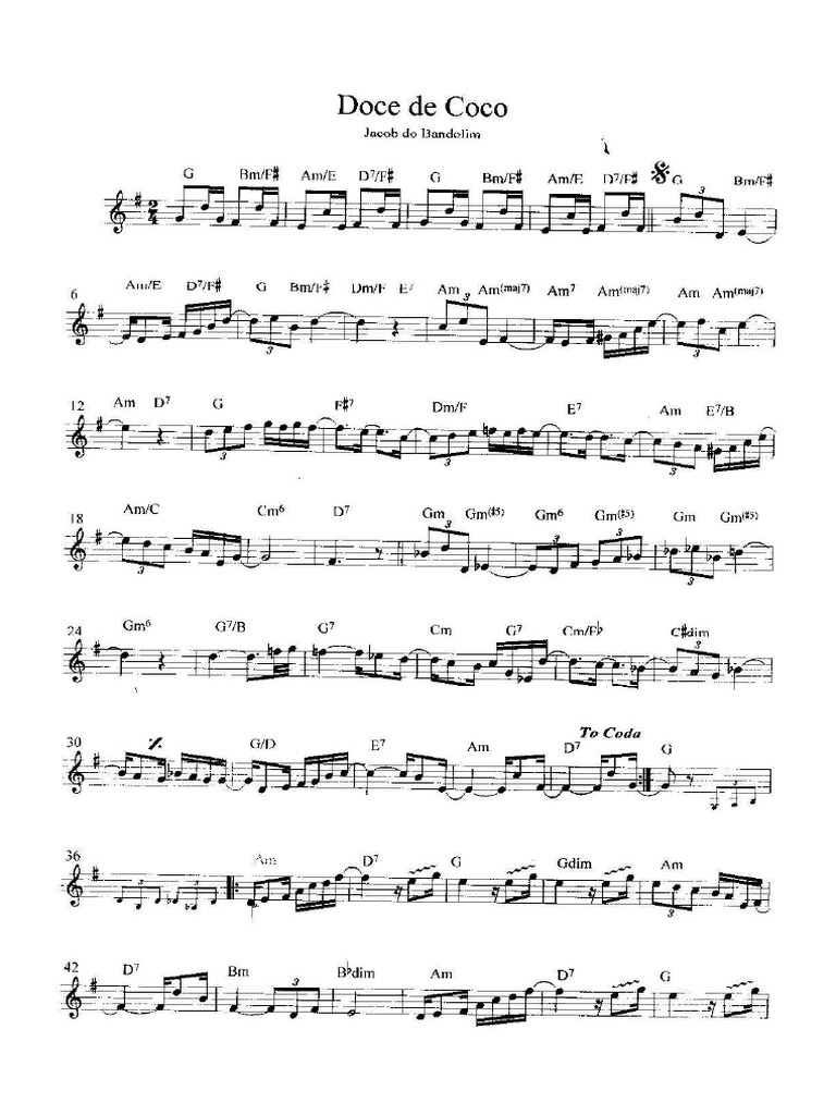 Doce de Côco | PDF