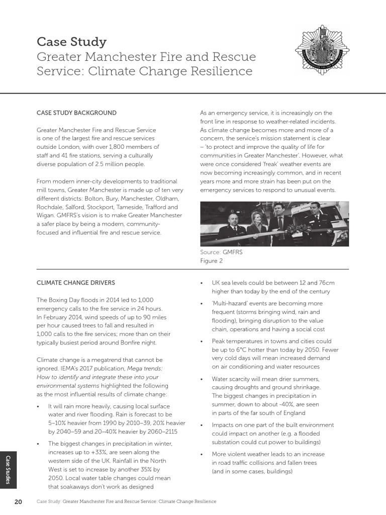 GMFRS Climate Change Resilience Strategy | PDF | Sustainability ...