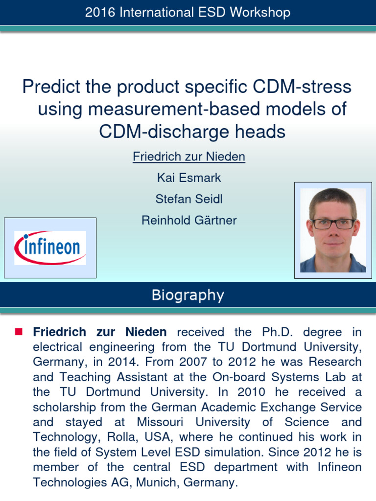 A1 - IEW2016 - Poster - Predict The Product Specific CDM-stress Using ...